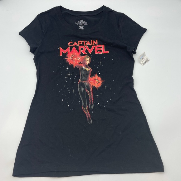 Tops | Captain Marvel Tee Shirt | Poshmark